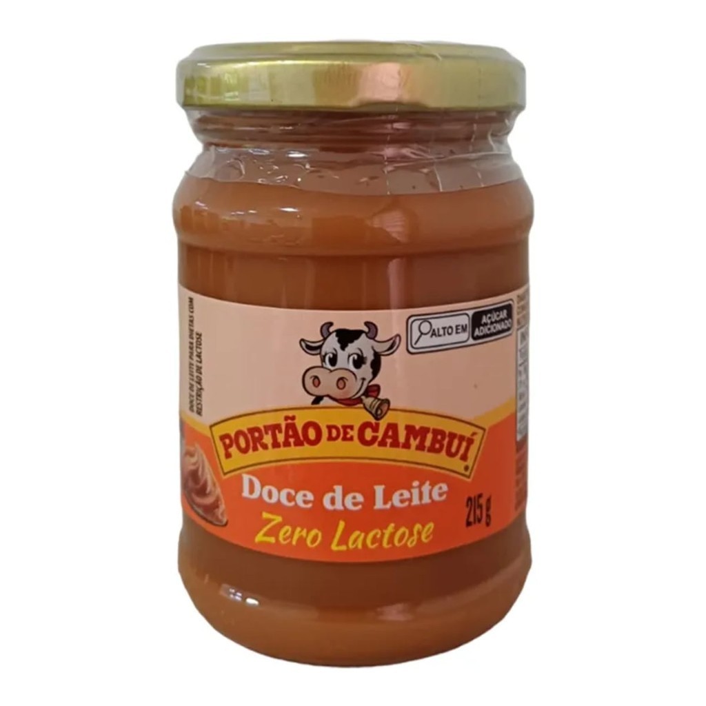 Doce de Leite Zero Lactose Portão de Cambuí 215g | Shopee Brasil