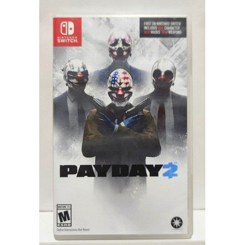 Payday 2 - Nintendo Switch - Semi-Novo | Shopee Brasil