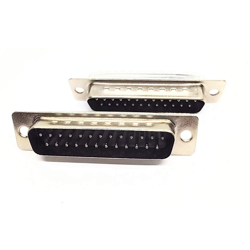 100 peças Conector DB25 Macho Solda Fio - DS1033-25MNNS1SS | Shopee Brasil