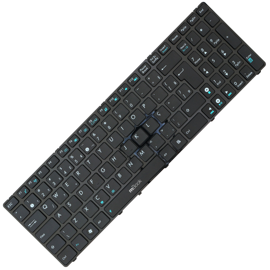 Teclado P/ Asus N61j N61ja N61jq N61jv N61v N61vf Br | Shopee Brasil