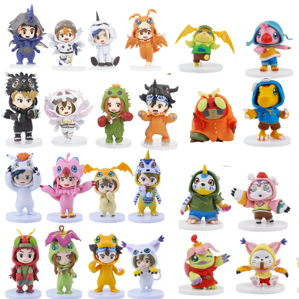 Action figure Digimon Tai Kamiya agumon patamon gabumon kari takeru ...