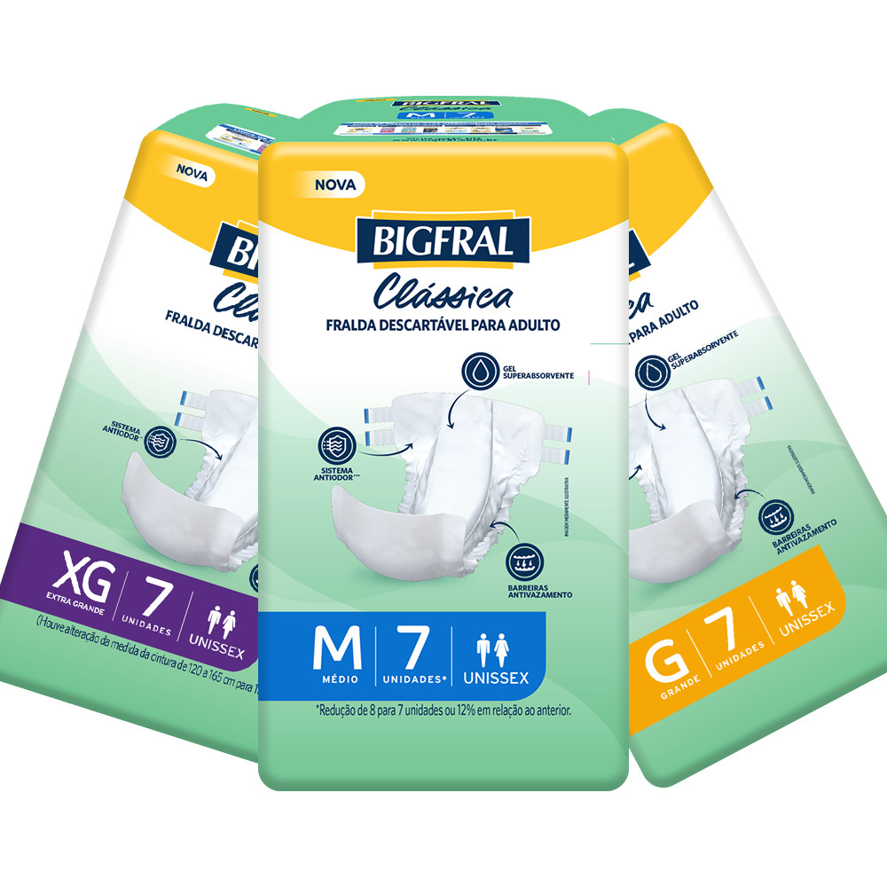 Bigfral Classica Regular Varios Tamanhos M, G e XG | Shopee Brasil