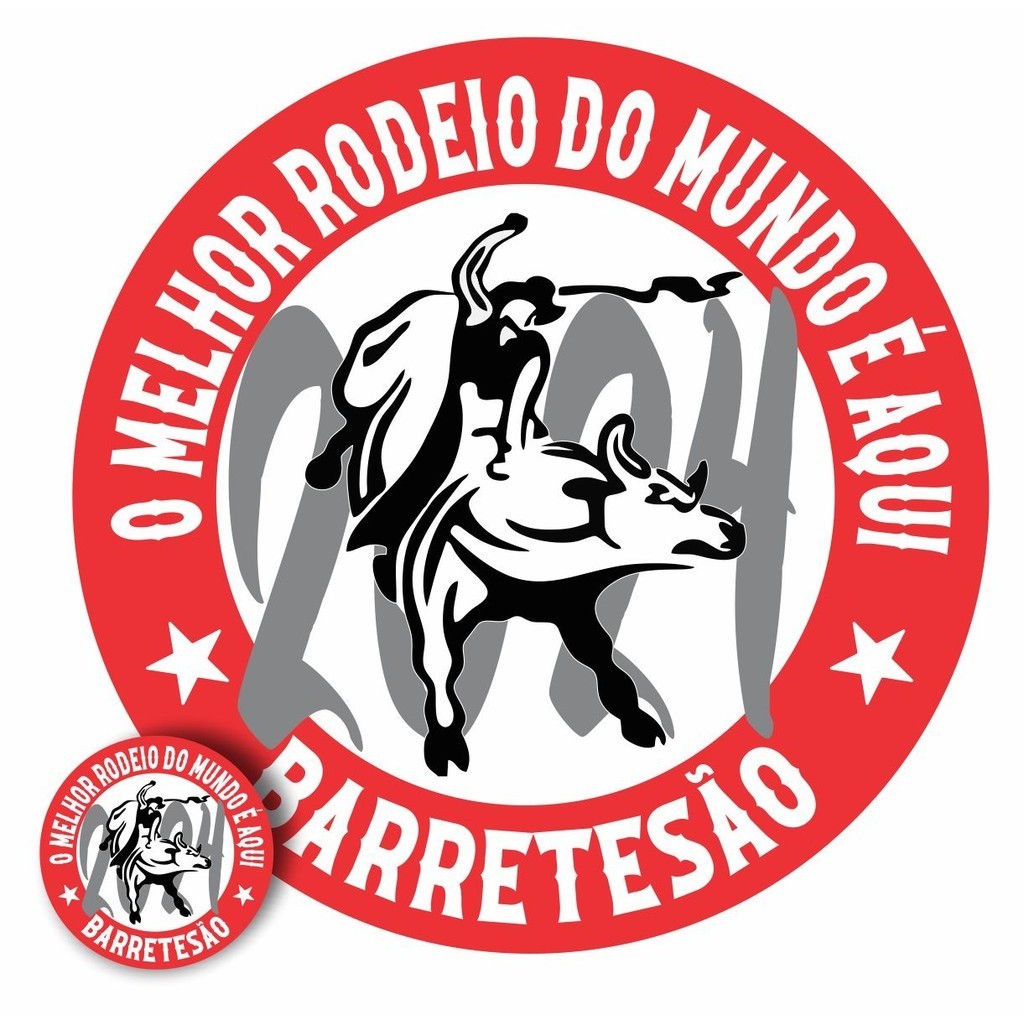 Adesivo Barretos Rodeio Barretesão 2024 Oficial 35X35 | Shopee Brasil