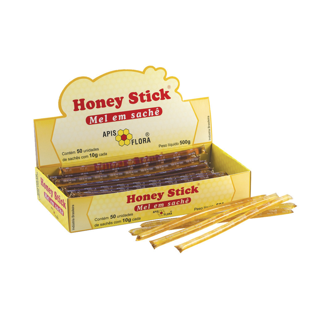 Honey Stick Mel Em Sachê 500g - Apis Flora | Shopee Brasil