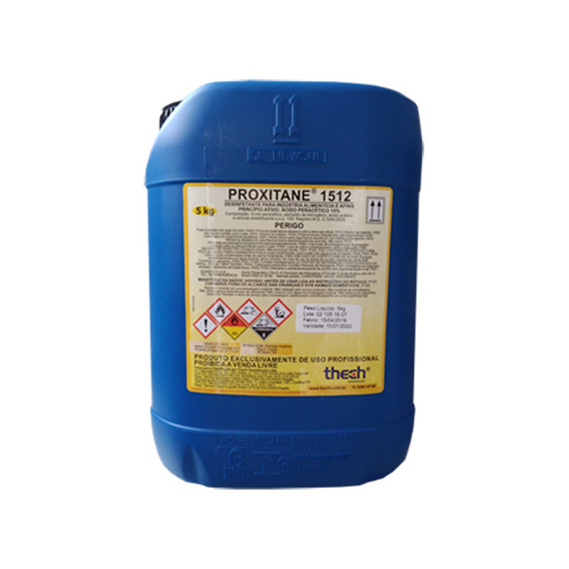 Sanitizante Peracético 15% - Proxitane 1512 - 5 litros | Shopee Brasil