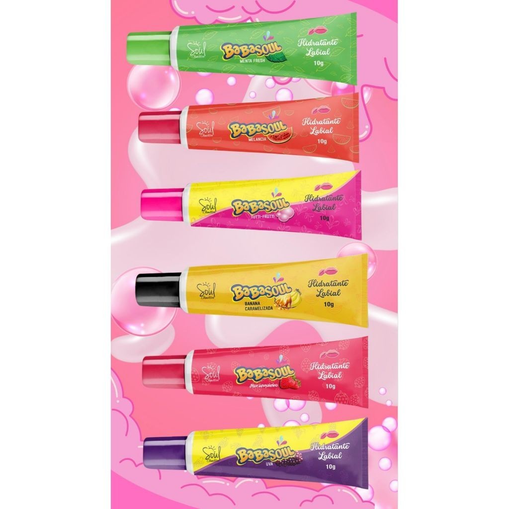 Hidratante Labial Babasoul 10g - Soul Cosméticos | Shopee Brasil