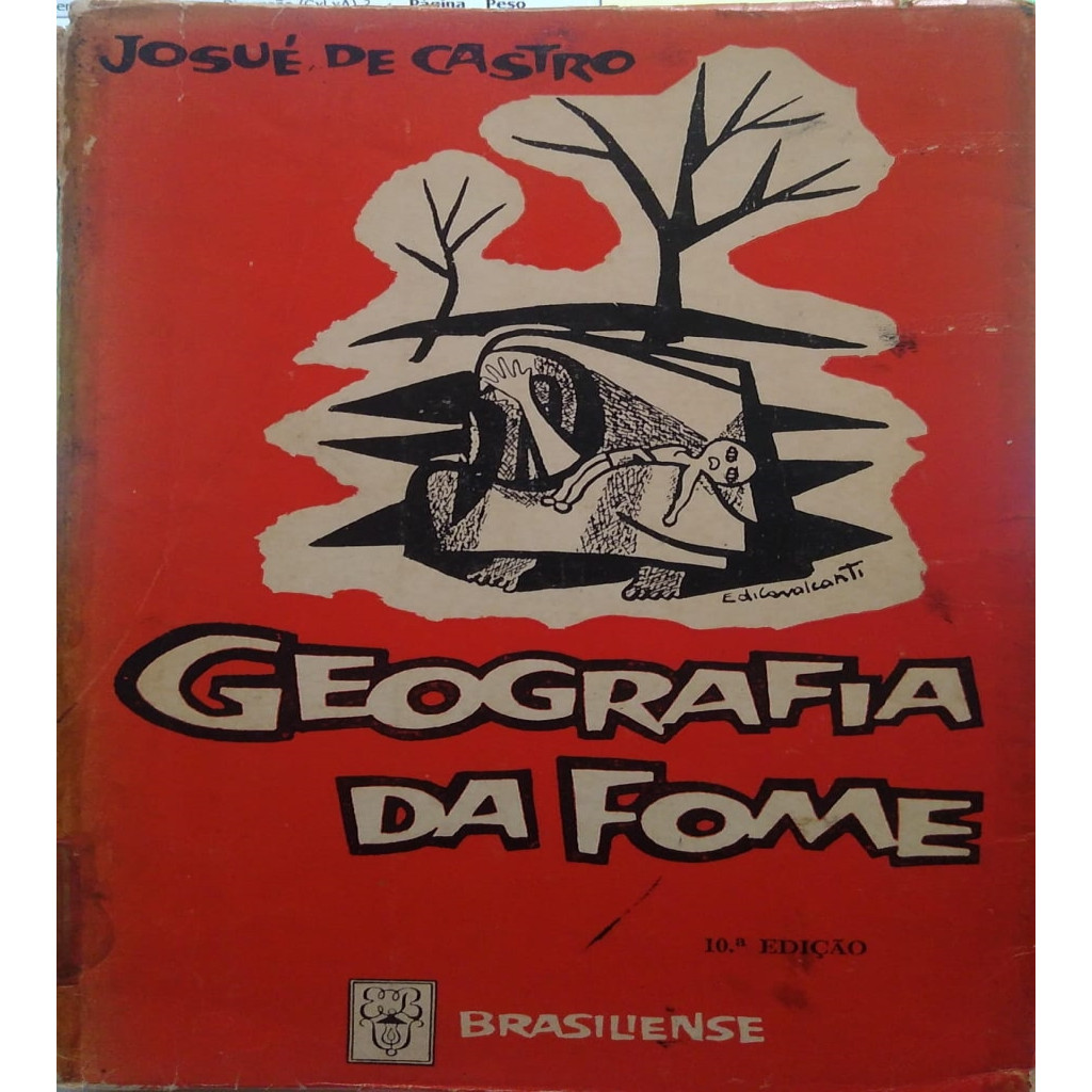 Geografia da fome autor Josué de Castro | Shopee Brasil