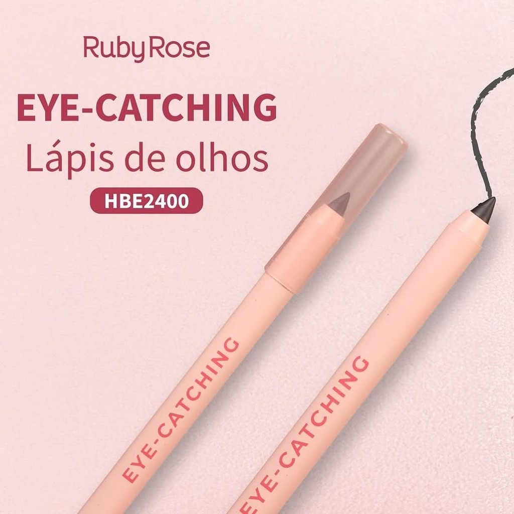 LAPIS DE OLHO EYE-CATCHING RUBY ROSE HBE2400 | Shopee Brasil