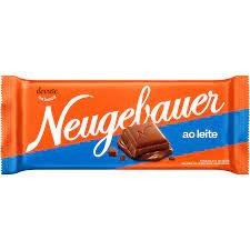 Barra de chocolate ao leite com 80g - Neugebauer | Shopee Brasil