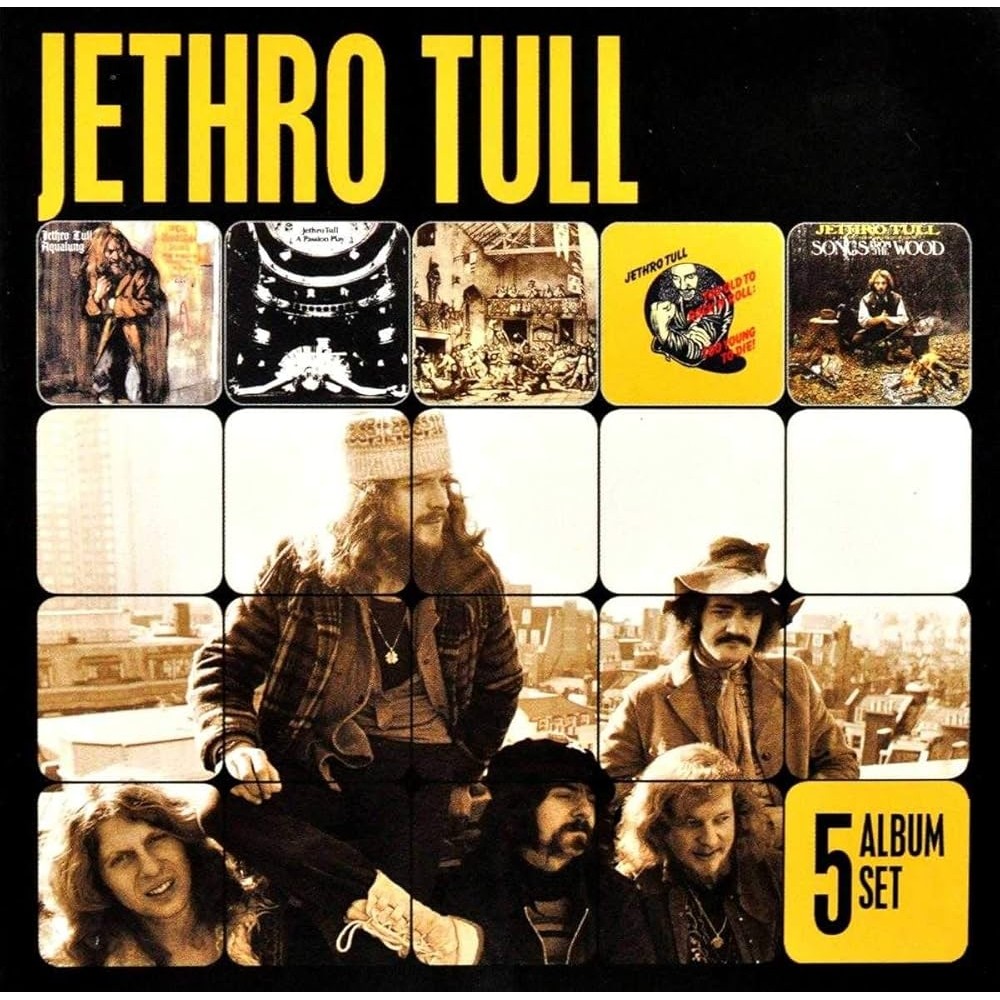CD: Box 5 Album Set: Jethro Tull de Jethro Tull | Shopee Brasil