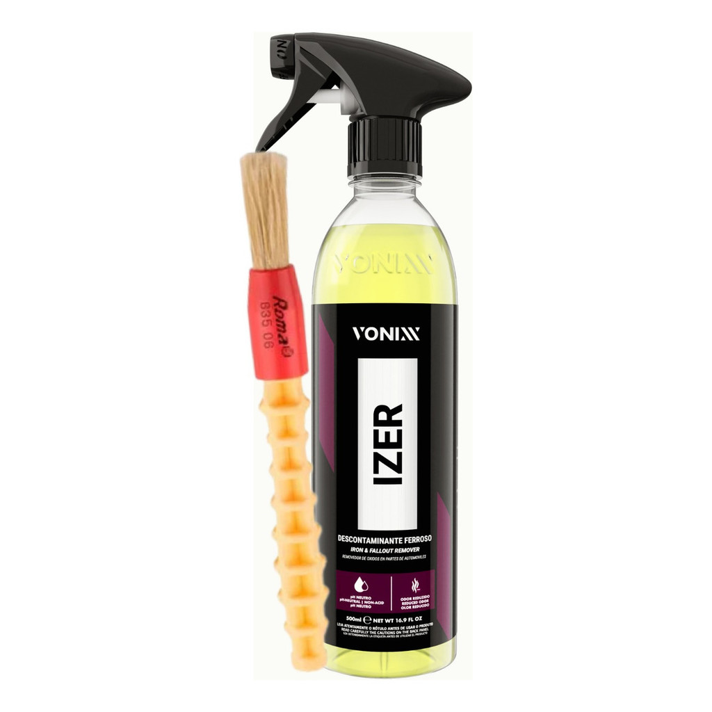 Descontaminante Ferroso Limpa Rodas Izer Vonixx - Csv | Shopee Brasil