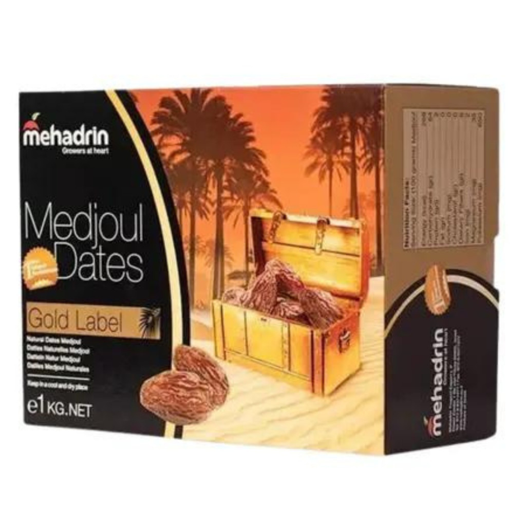TÂMARA FRESCA MEDJOUL MEHADRIN SUPER JUMBO 1KG Lacrada | Shopee Brasil