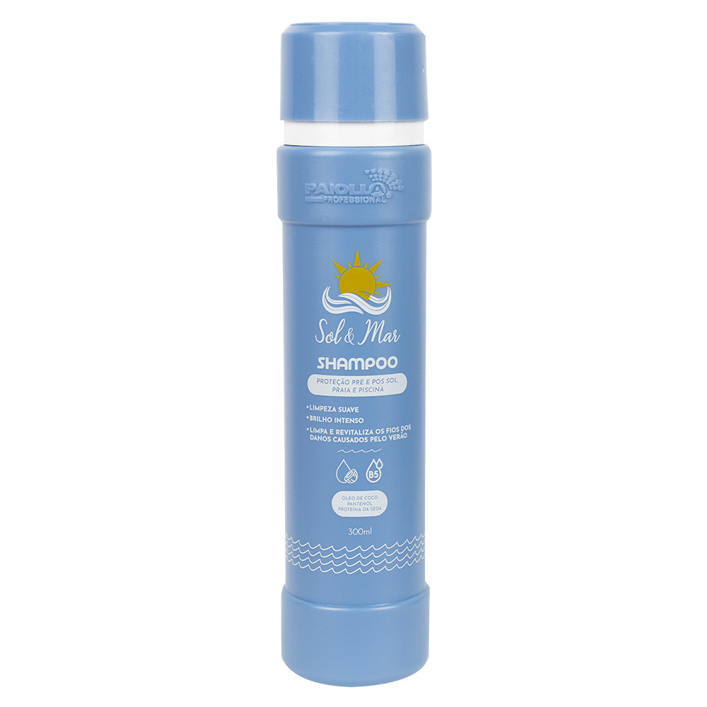 Shampoo Sol & Mar Paiolla Professional - 300ml | Shopee Brasil