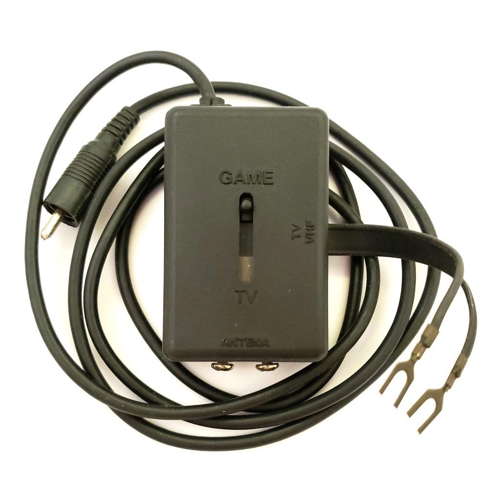 Adaptador RF VHF Para Console Antigos (Usado) | Shopee Brasil