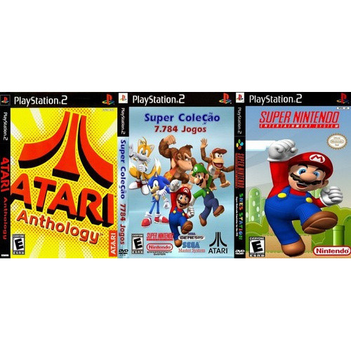 Coleção Emuladores: Atari, Snes, Multiloader Ps2 Patch kit kit | Shopee ...