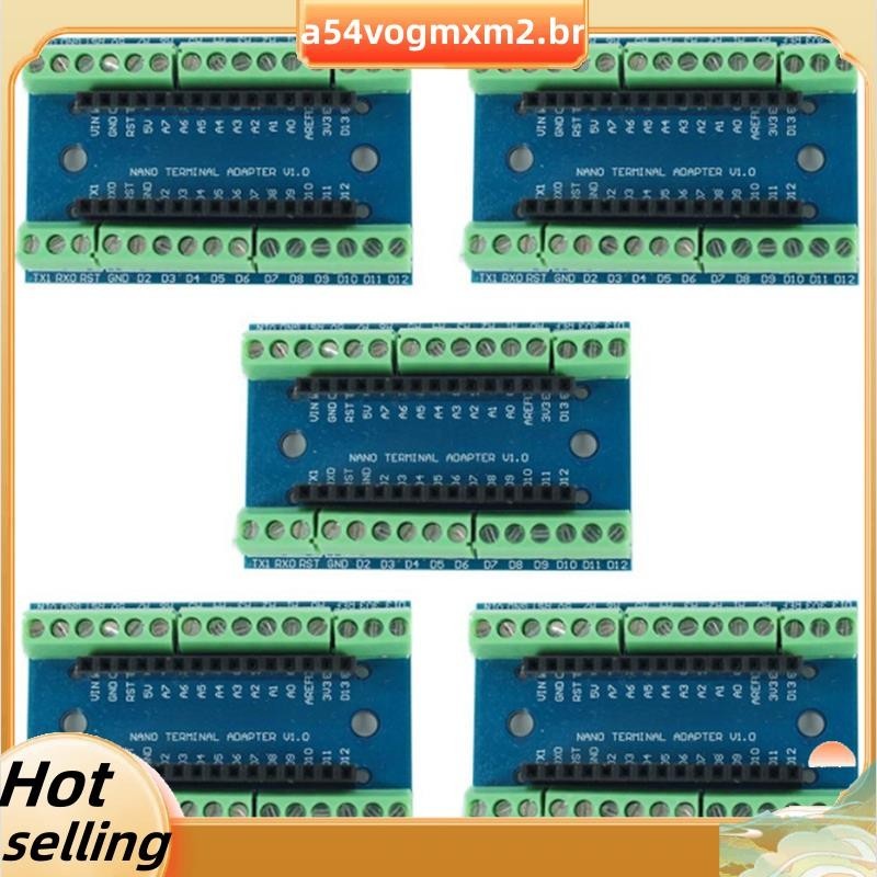Para Nano V3.0 3.0 Placa De Expansão Do Adaptador Terminal Controlador IO Shield Extensão ...