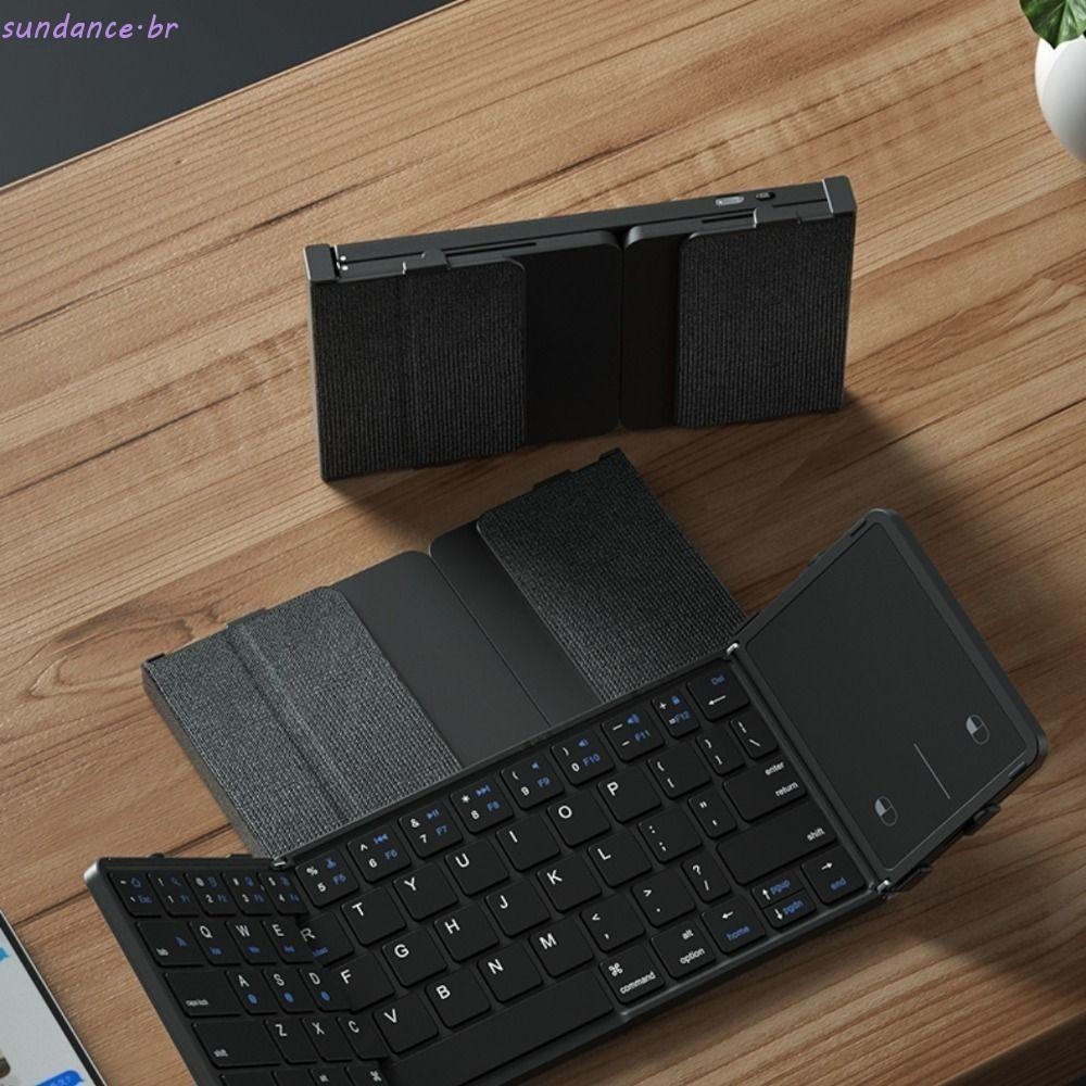 SUNDANCE Wireless Teclado Dobrável , Com Touchpad Mini Bluetooth ...
