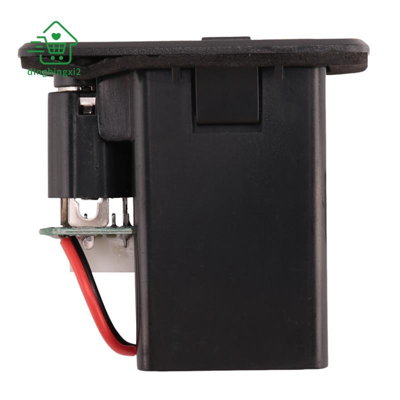 ABS 9V Guitarra Captador Bateria Caso Caixa Para Acústica Elétrica ...