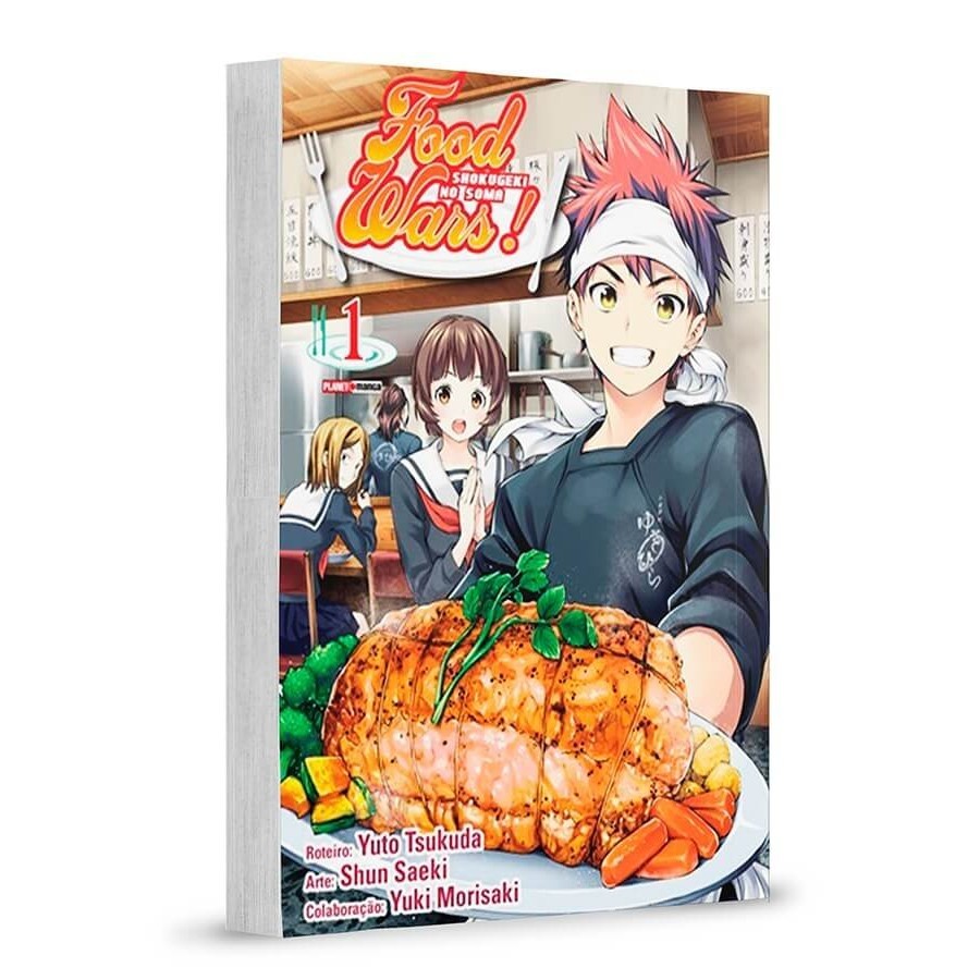 Mangá - Food Wars - 01 - Novo/Lacrado | Shopee Brasil