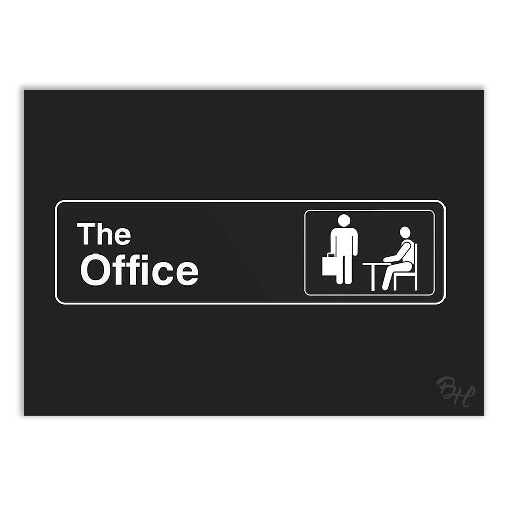 Placa Decorativa The Office Placa Abertura Geek | Shopee Brasil