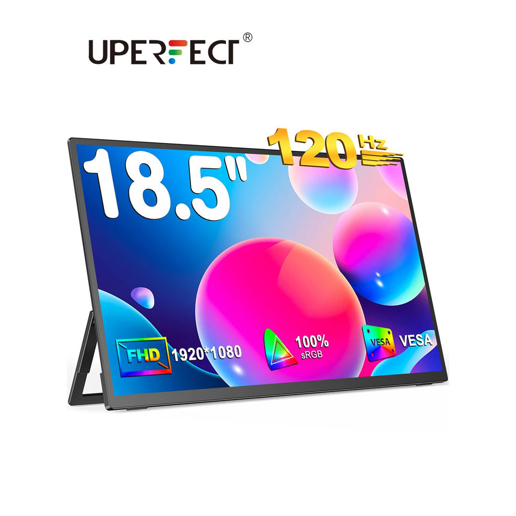 Monitor UPERFECT 18,5" Polegadas IPS LCD 120Hz 1080p FHD HDR Tela do ...