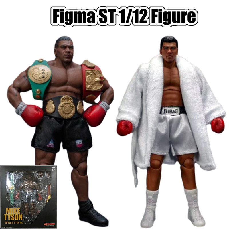 ST Storm Toys Boxeador Campeão Mike Tyson Colecionável Modelo 3 Cara De ...