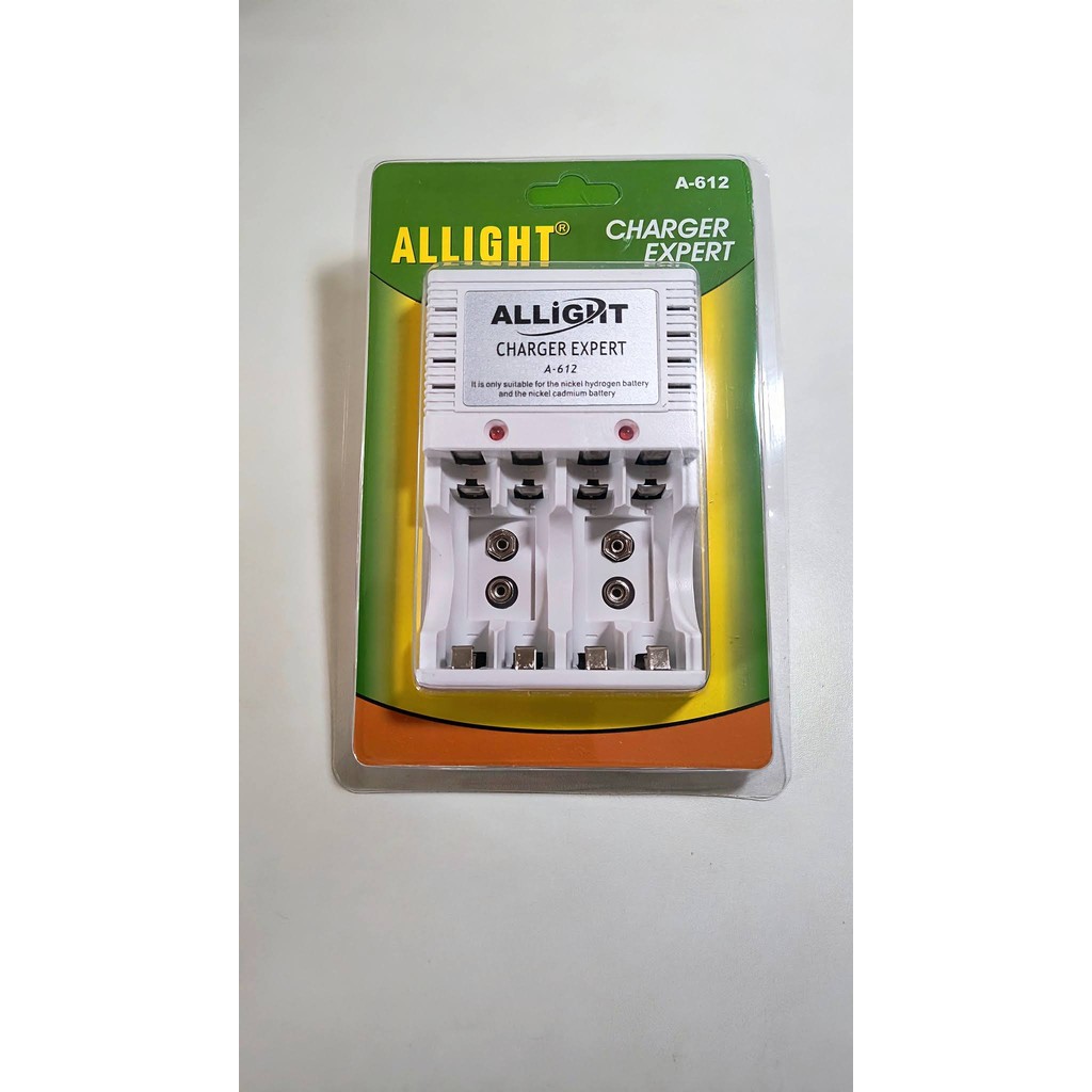 Carregador de pilhas allight AA e AAA | Shopee Brasil