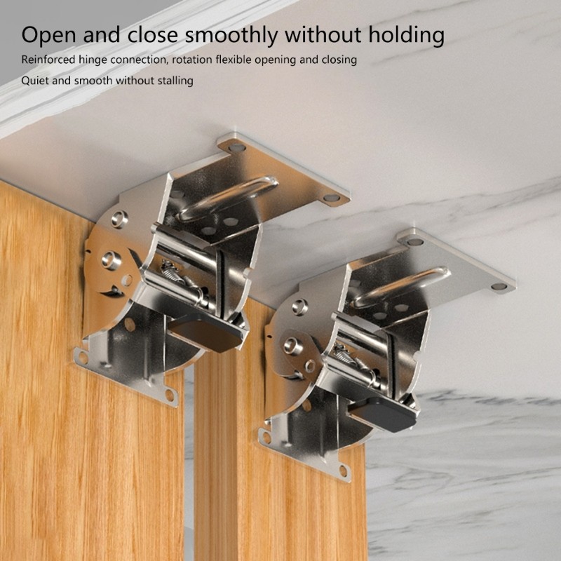 Locking Folding Hinges Small Hinge for Table Bed Legs & Workbench ...