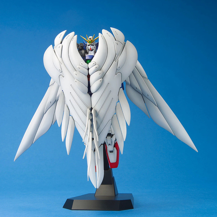 1/100 MG Modelo 63541 Wing Zero Gundam Zero Edição Especial Kit Angel ...