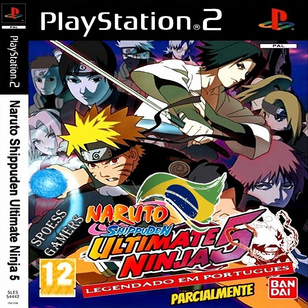 Naruto Ps2 Shippuden Ultimate Ninja 5 Patch Português | Shopee Brasil