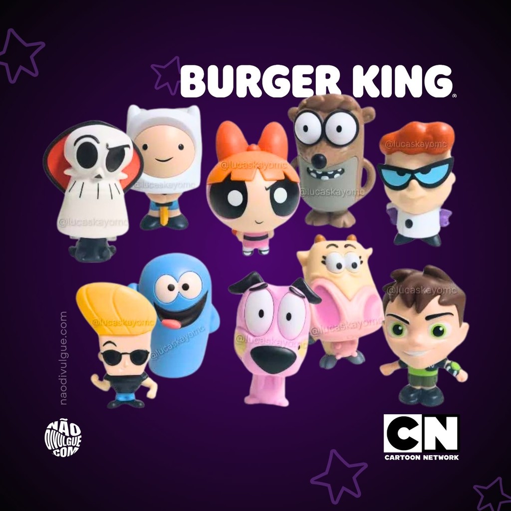 Coleção Cartoon Network Completa - Burger King | Shopee Brasil