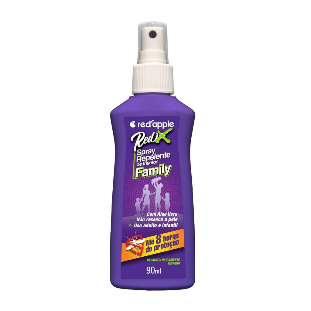 Spray Repelente de Insetos RedX DEET 90ml – Red Apple | Shopee Brasil