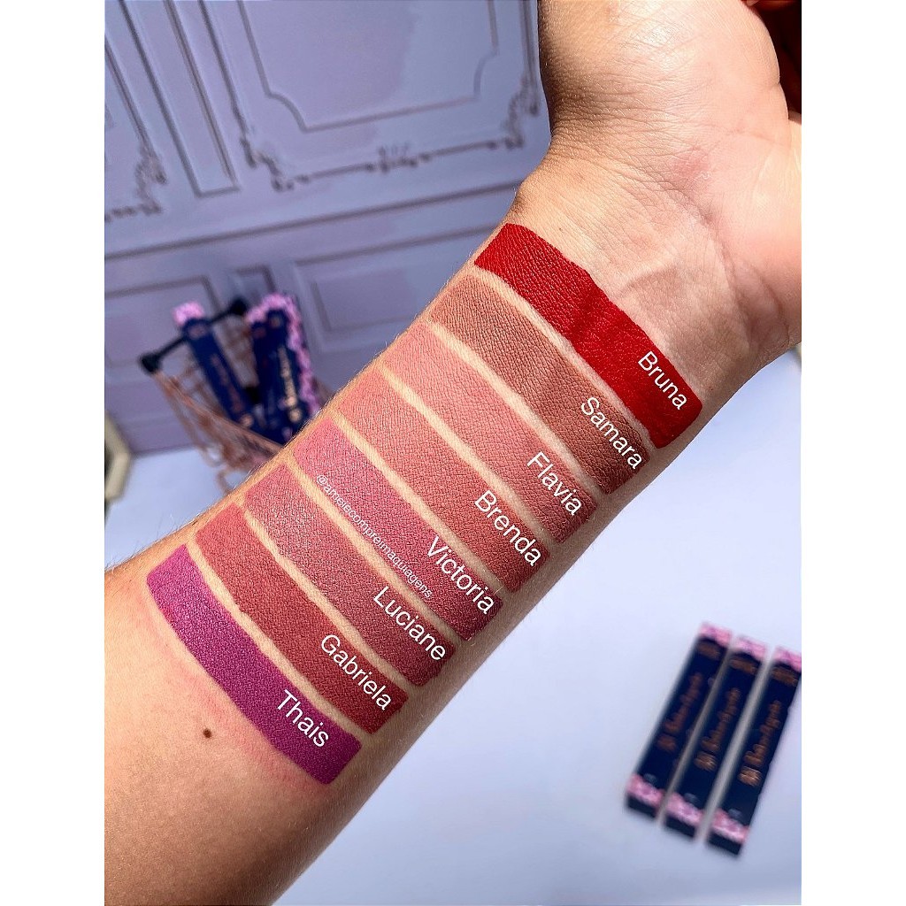 batom líquido matte - bruna tavares | Shopee Brasil