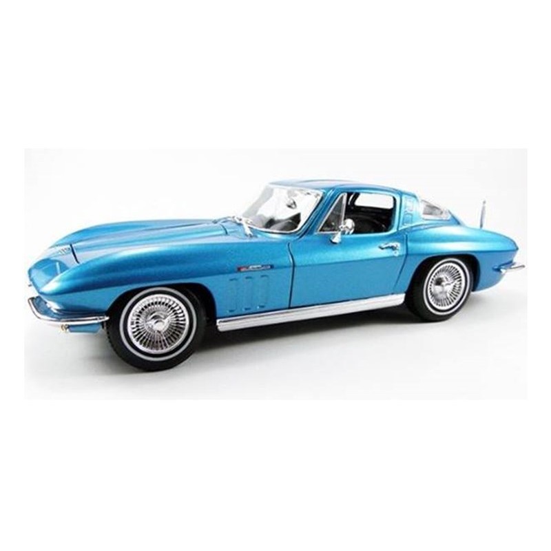 Miniatura Carro Chevrolet Corvette (1965) - Azul - 1:18 - Maisto ...