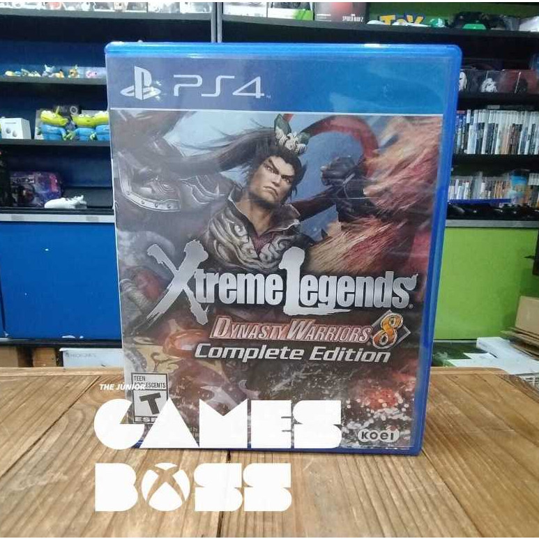 Jogo PS4 Xtreme Legends Dynasty Warriors 8 - Playstation 4 (Mídia Física) | Shopee Brasil