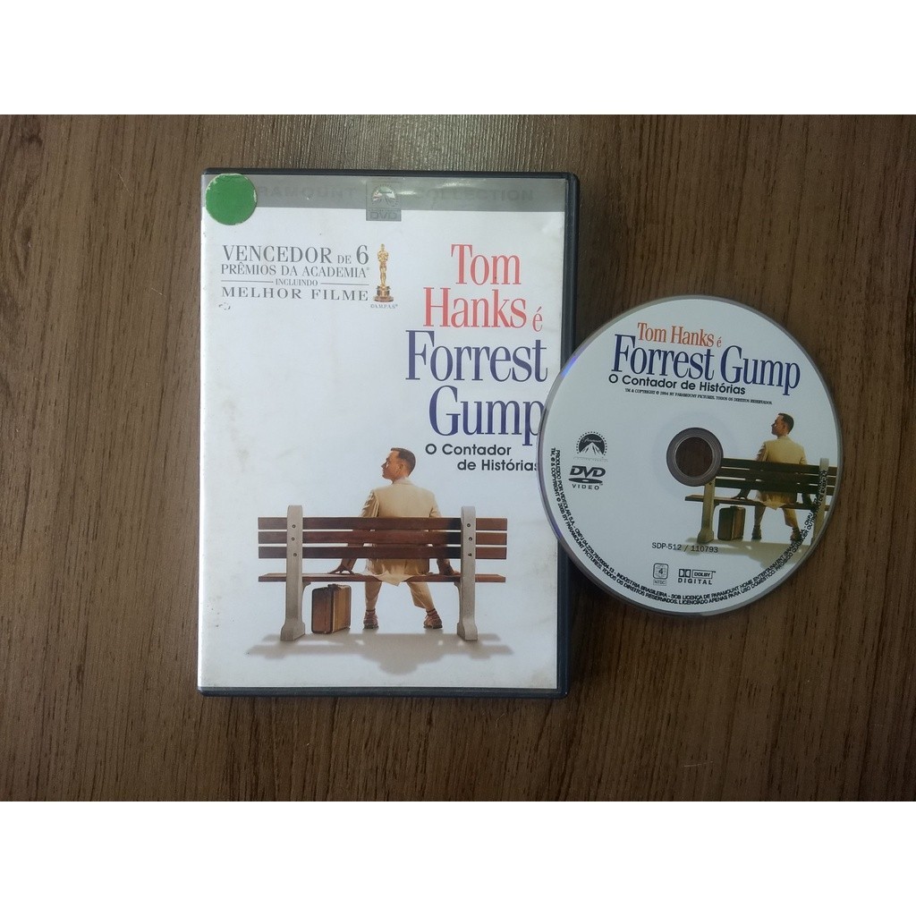 DVD FORREST GUMP - ORIGINAL | Shopee Brasil