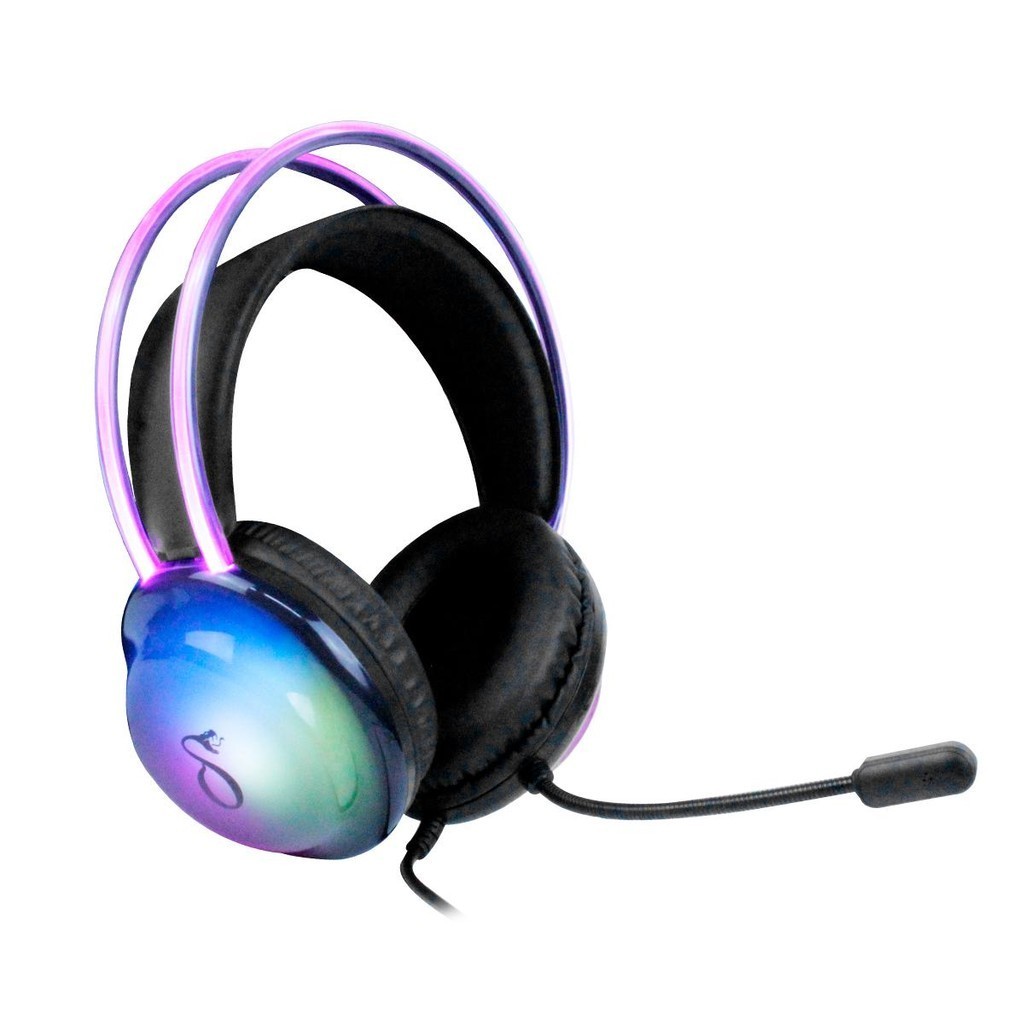 Headset Fone de Ouvido Gamer Led RGB Neon Wave 5V | Shopee Brasil