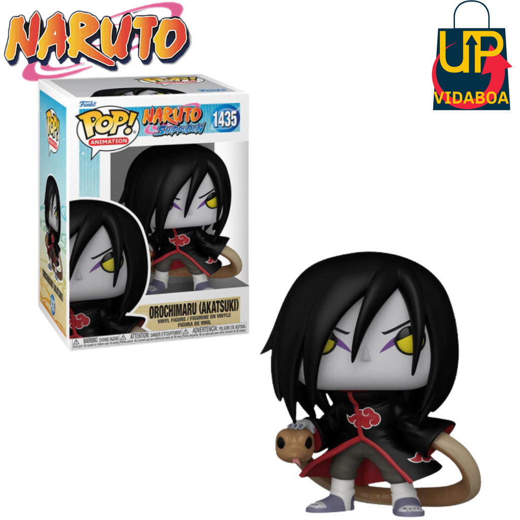 Funko POP! Naruto Orochimaru (Akatsuki) 1435 - Original | Shopee Brasil