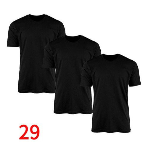 Kit 3 Camiseta Básica Simples Masculina 100% Algodão SYMH SYIY | Shopee ...