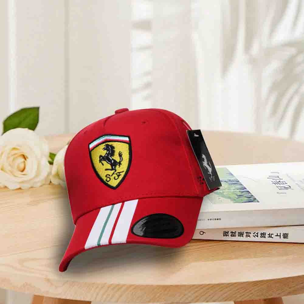 Unisex Ferrari F1 Racing Hat Luxury Cap | Shopee Brasil