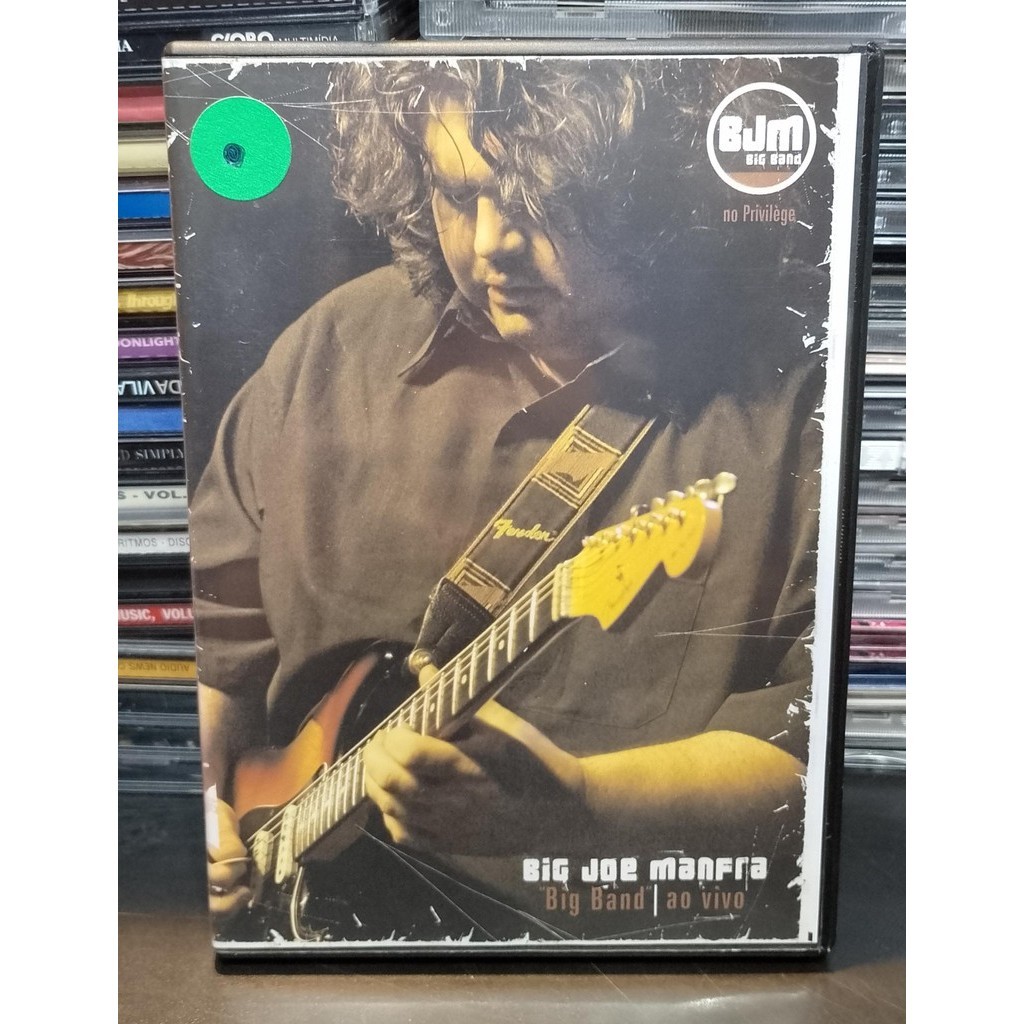 Dvd Usado Big Joe Manfra Big Band Ao Vivo | Shopee Brasil