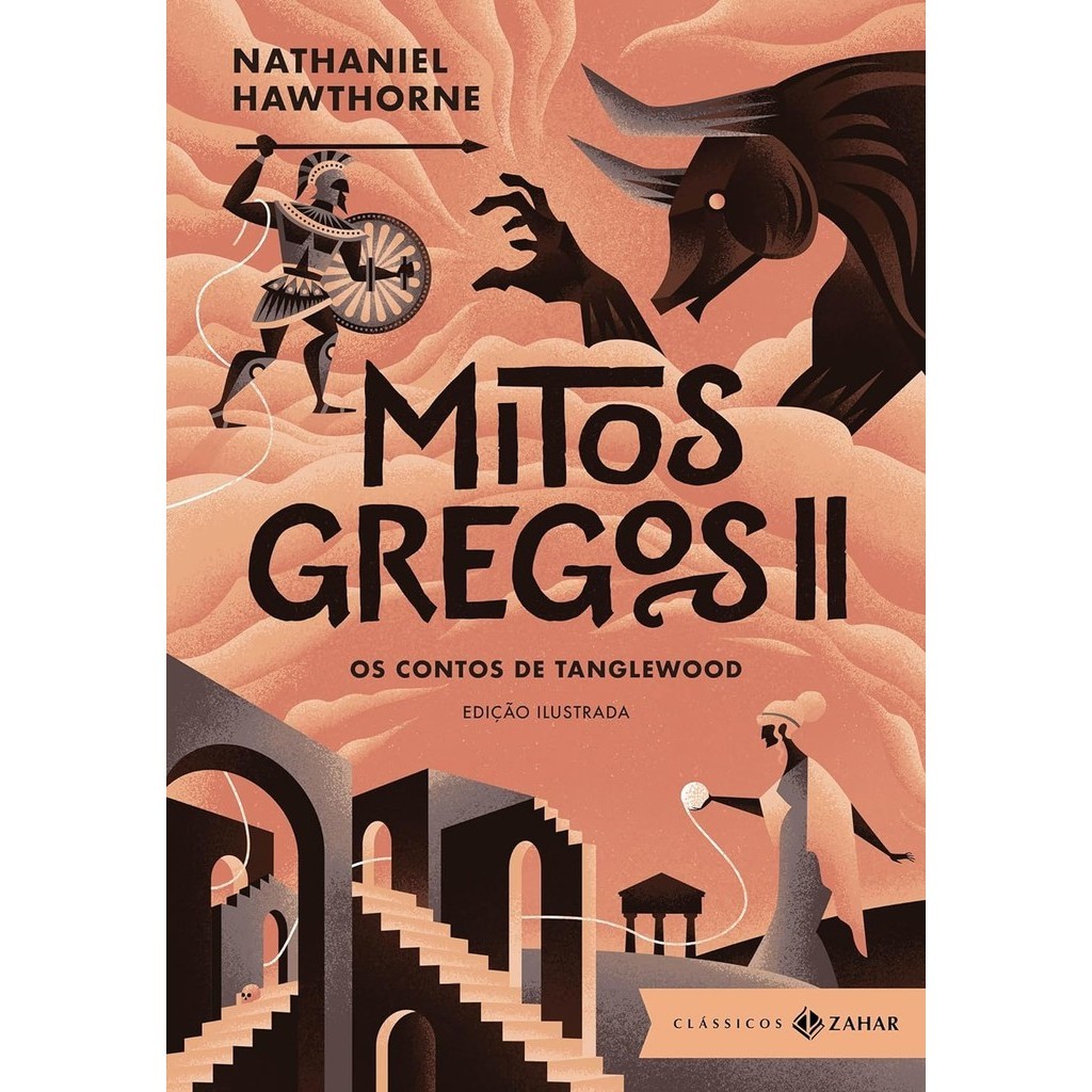 Livro - Mitos Gregos II: Edição Ilustrada: Os Contos de Tanglewood ...