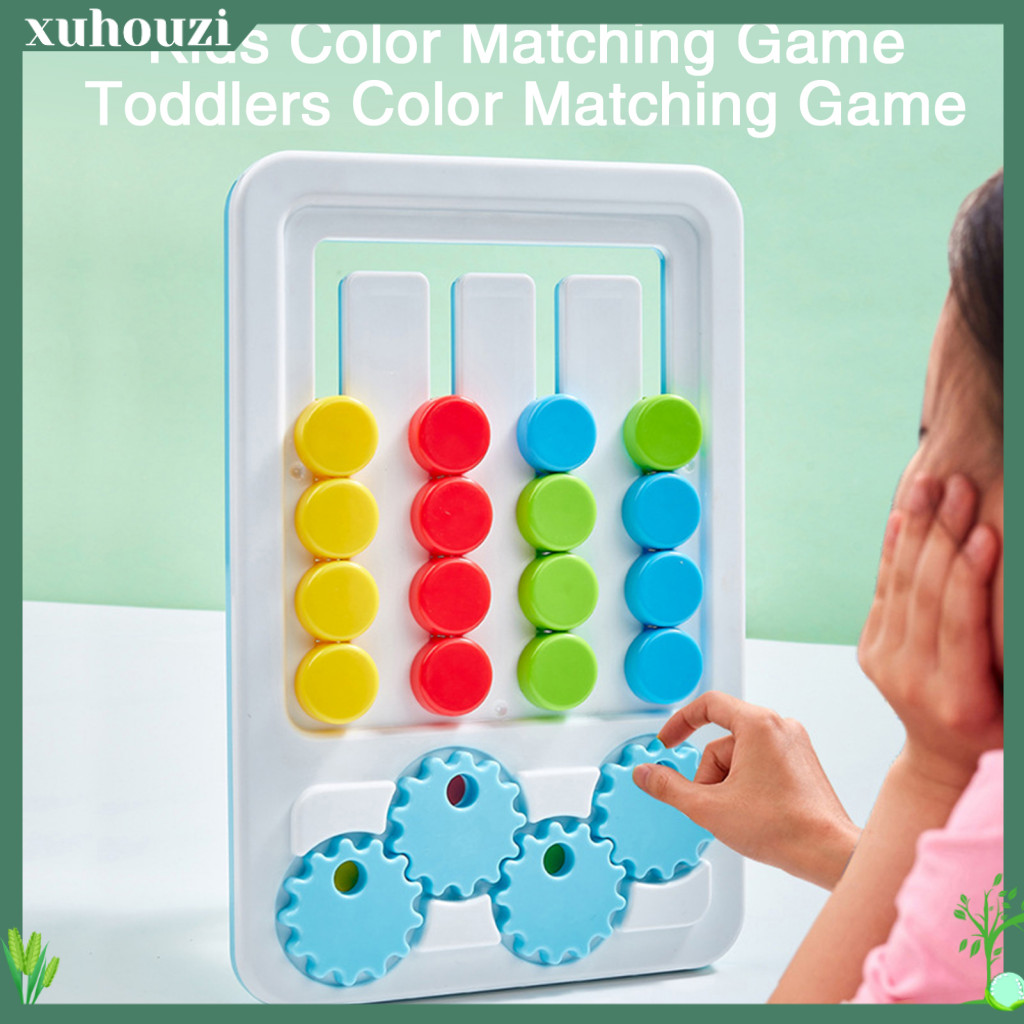 Color Matching Puzzle Toy Board Game Educational for Toddlers Develop ...
