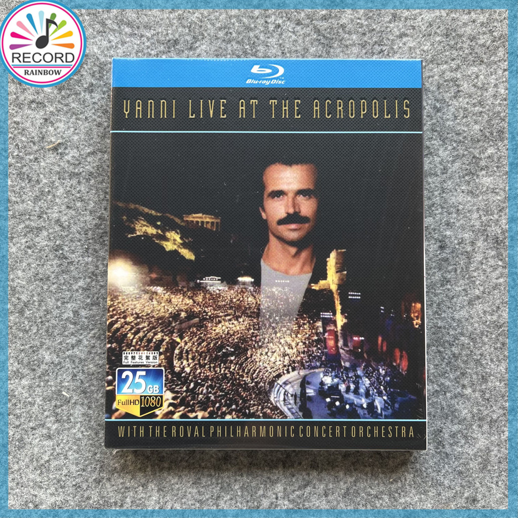 Yanni Live At The Acropolis Blu-ray Disc Box Set [Lacrado] Brand New ...