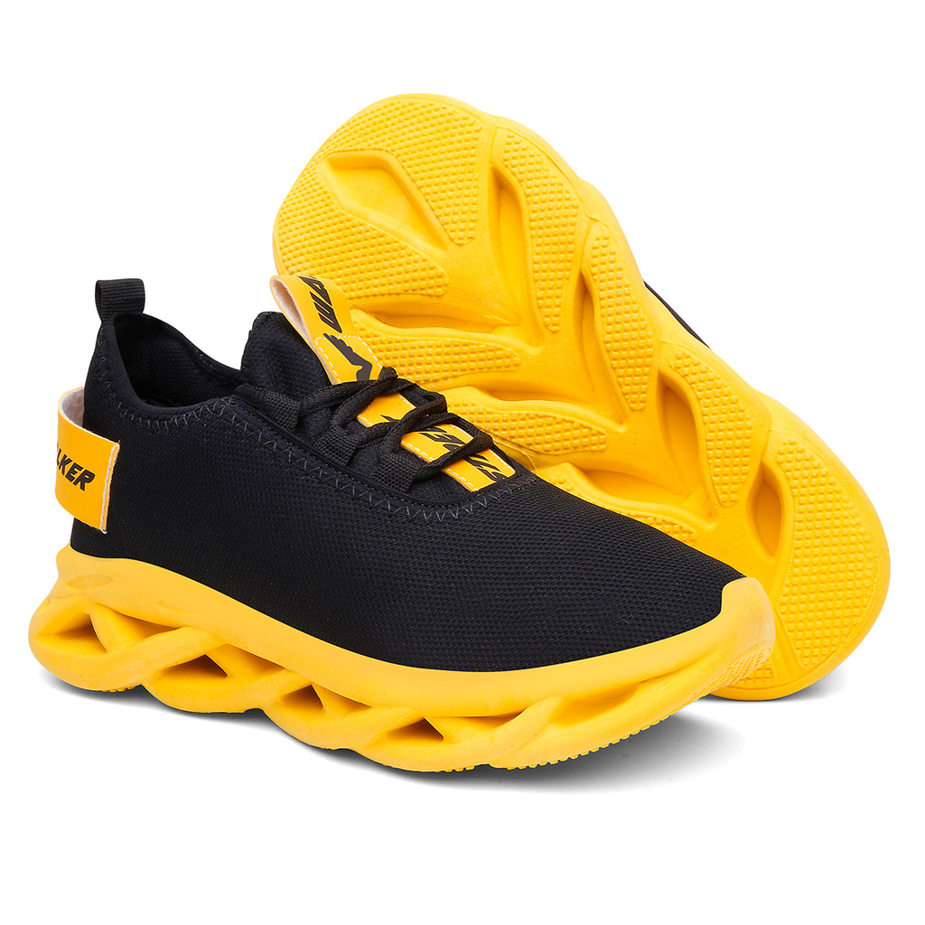 Tênis Masculino Solado EVA e Fechamento Calce Fácil Para Academia ...