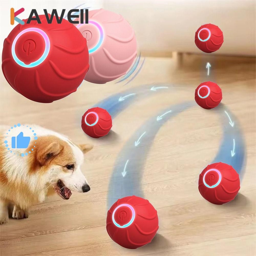 Bola Interativa De Rolamento Para Gatos KAWEII , De Brinquedo Inteligente Saltitante Elétrica ...