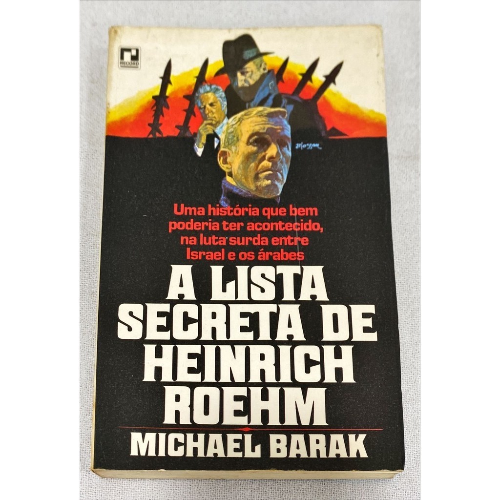 A Lista Secreta De Heinrich Roehm de Michael Barak | Shopee Brasil