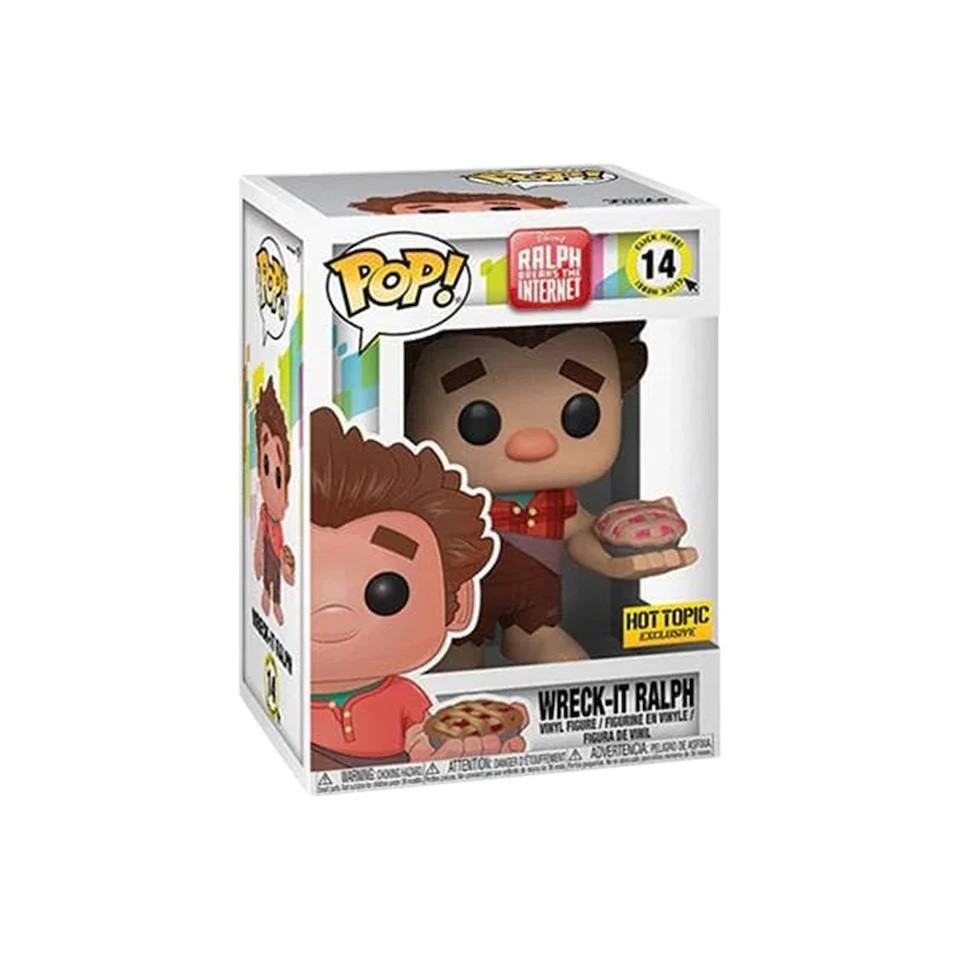 Funko Pop! Disney: Ralph Breaks The Internet - Wreck-It Ralph #14 (Hot ...