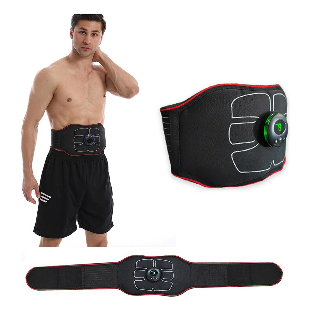 Cinta Tonificador Ems Estimulador Muscular Abdominal Cinsta ...