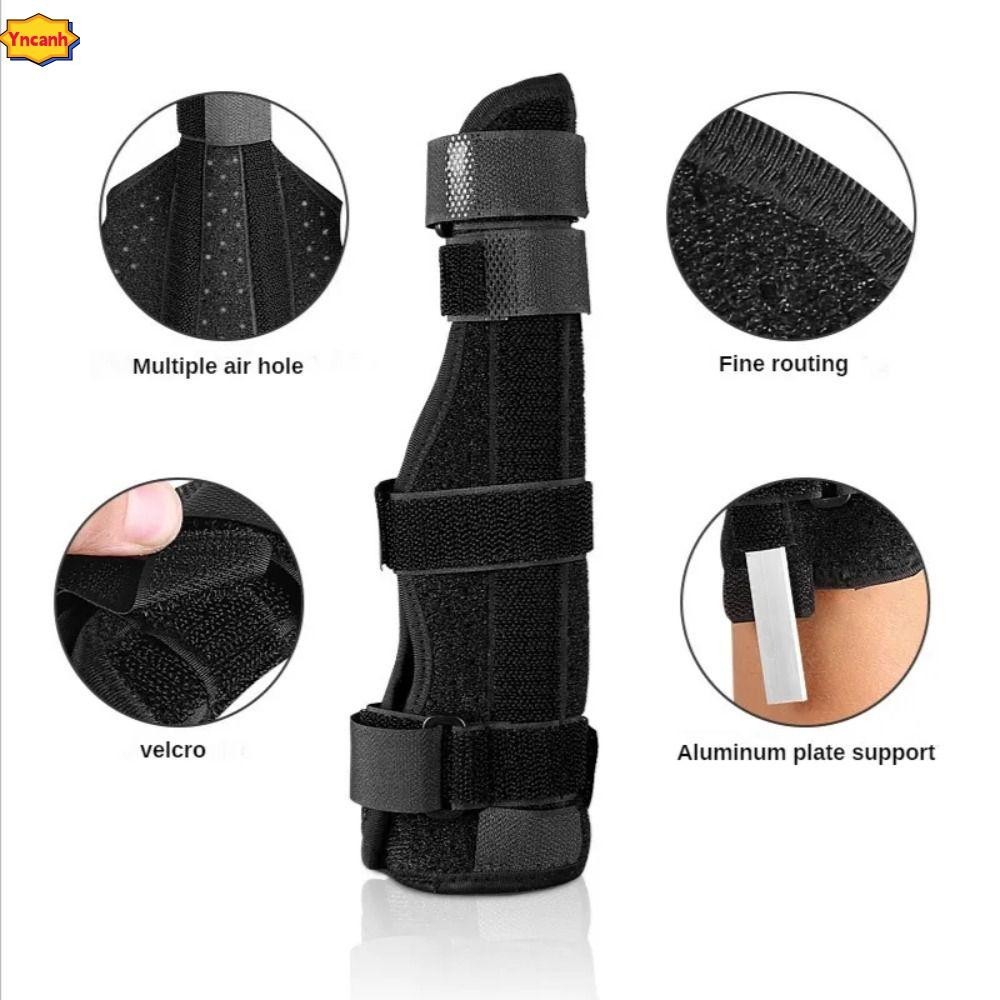 YNCANH Metacarpal Splint Brace , Protetor De Dedo De Alívio Imediato , Suporte De Fractura Fixo ...